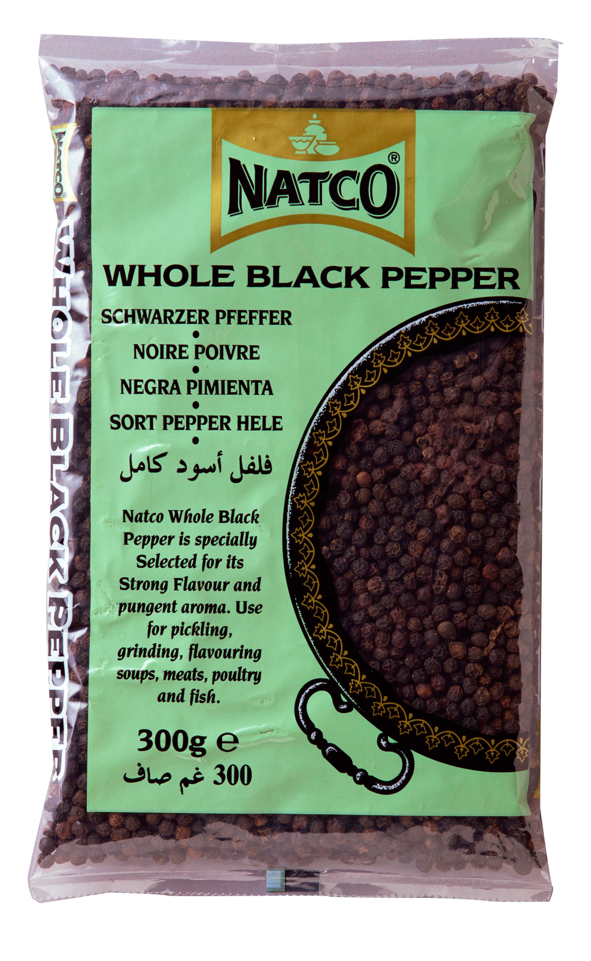 Natco Black Pepper Whole 300g – Natco Foods Shop